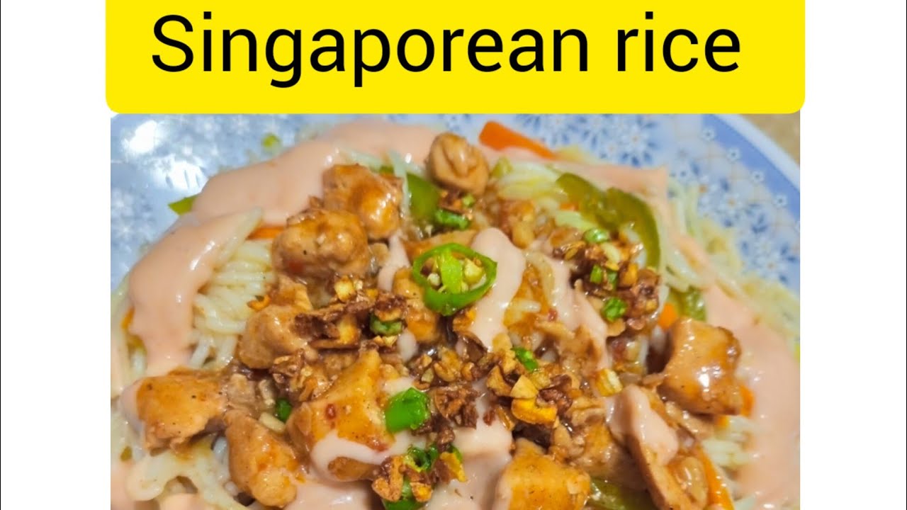 Quick and Easy Singaporean Rice Recipe |Best Singaporean Rice Recipe ...