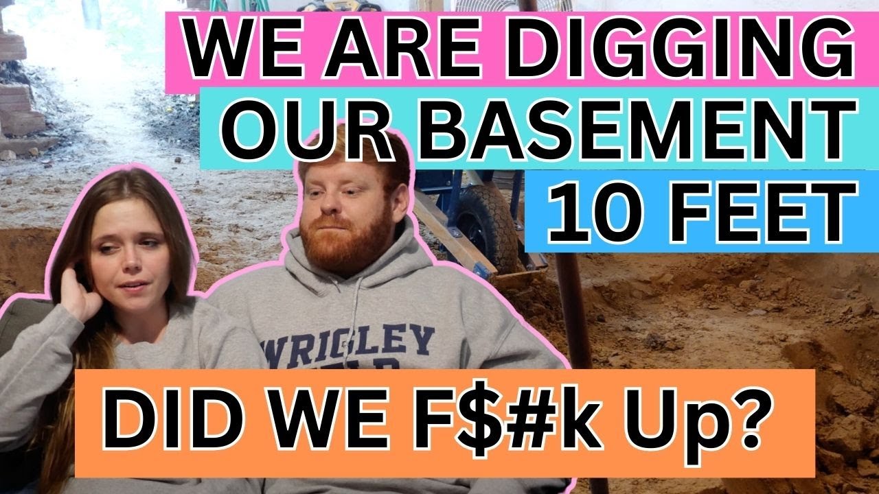 Digging Basement of 1880 Home 10 FEET - YouTube
