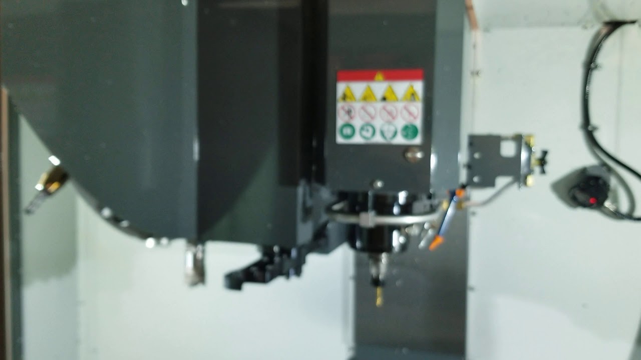 Haas Next Gen Control - User defined tool change position - YouTube