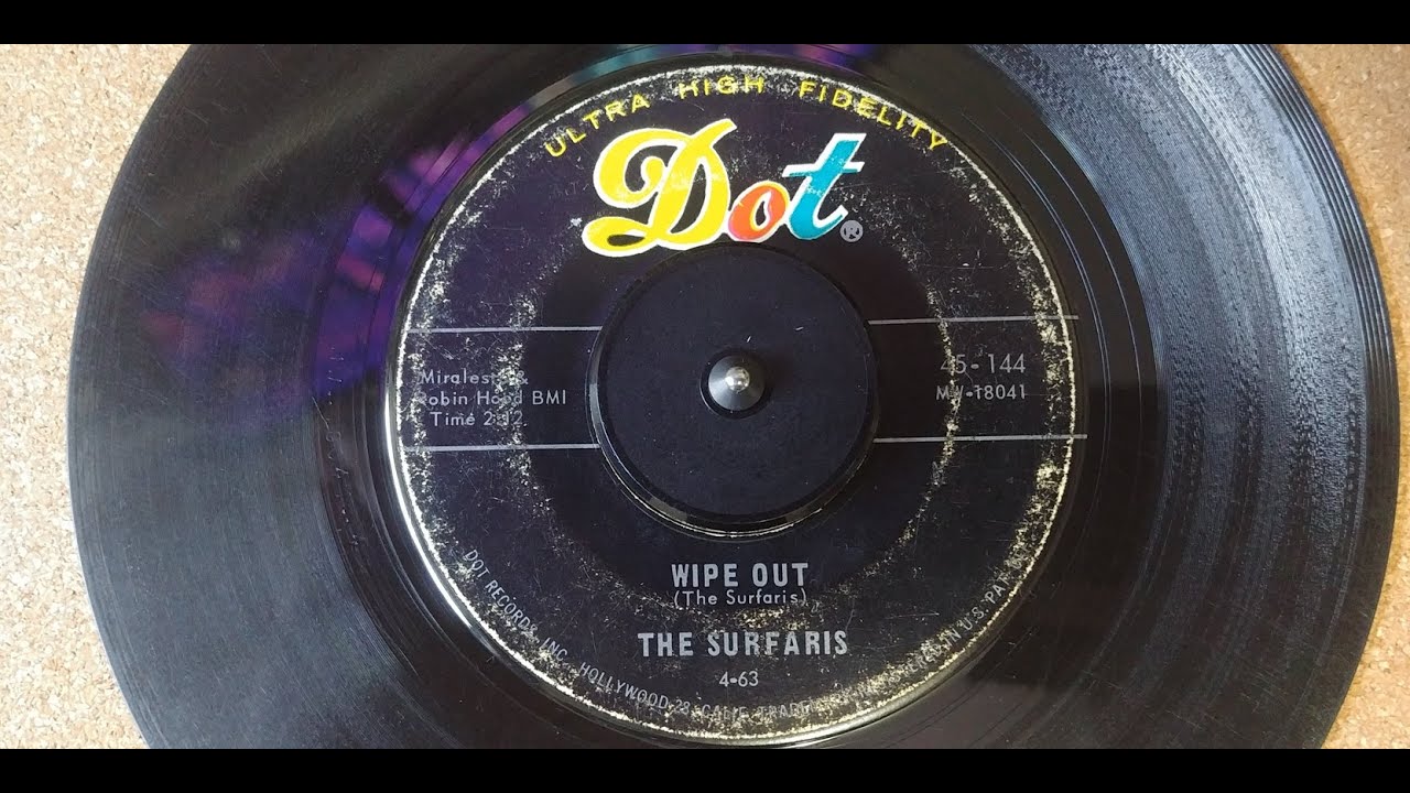 The Surfaris. Wipeout. #vinyl #thesurfaris #vinylecollection - YouTube