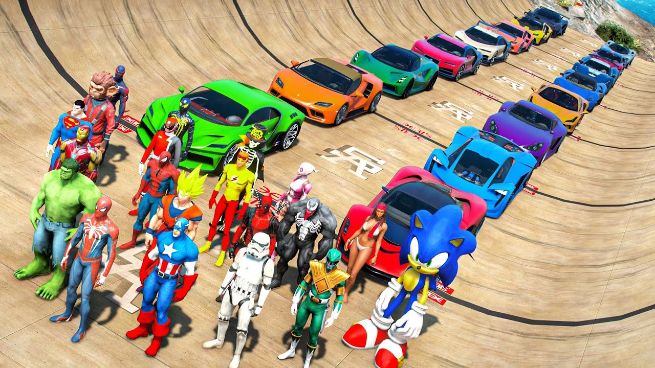 GTA Challenge Of The Week | GTA V Mega Ramps Challenge Motorcycles ...