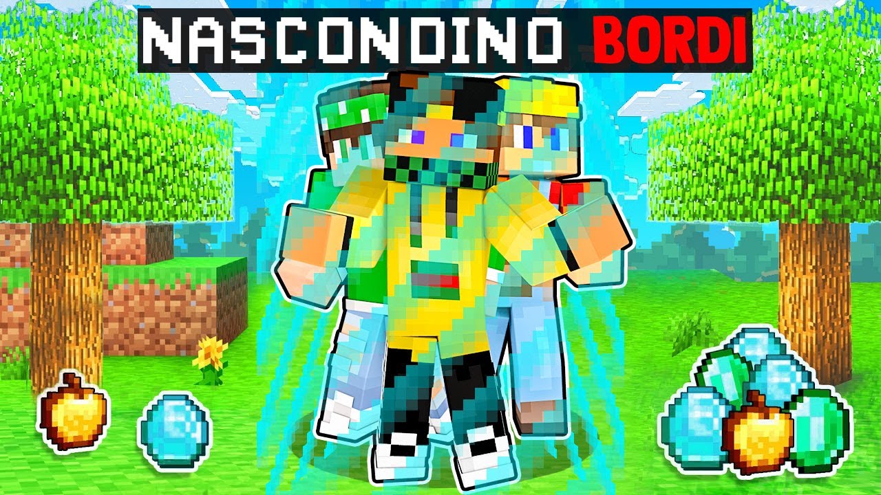 MINECRAFT NASCONDINO IN UN SOLO BLOCCO - YouTube