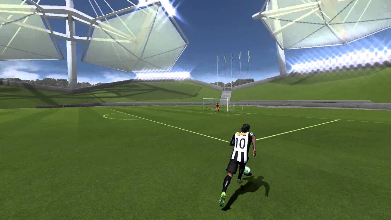 Ronaldinho rabona shot - YouTube