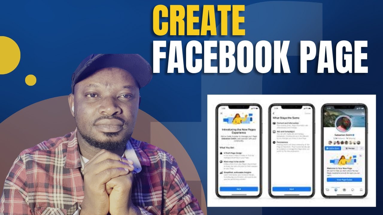 How to Create a Facebook Page - Easy way - YouTube