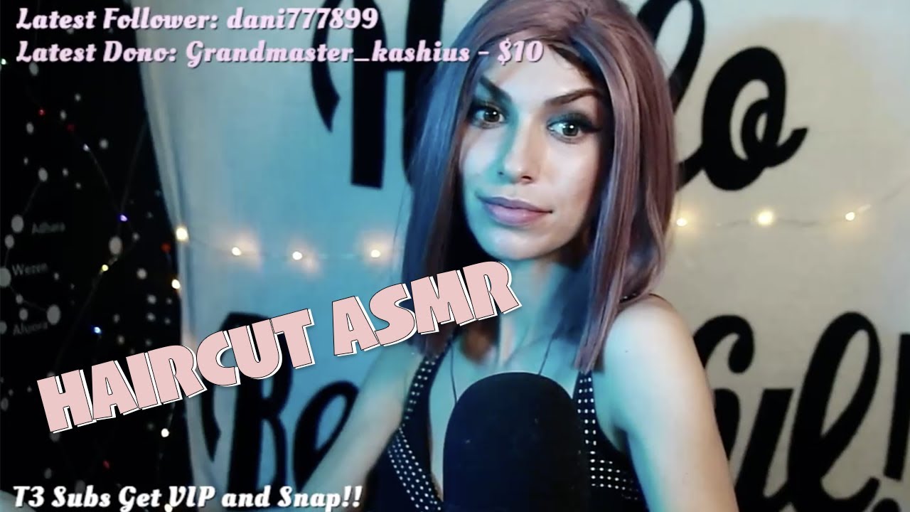 Haircut ASMR - Twitch VOD - YouTube