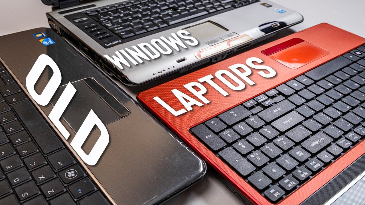 Throwback To My Old Laptops From The 2000s - YouTube