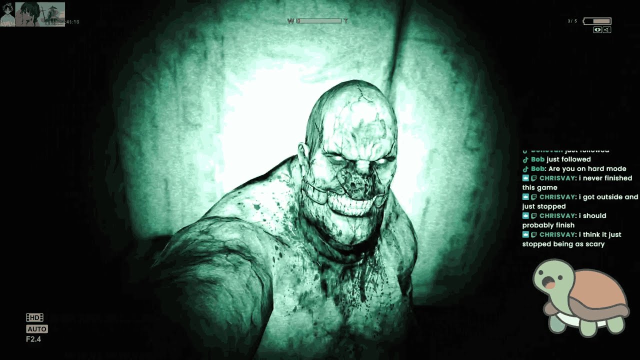 TURTLE PLAYS OUTLAST PART 1 - YouTube