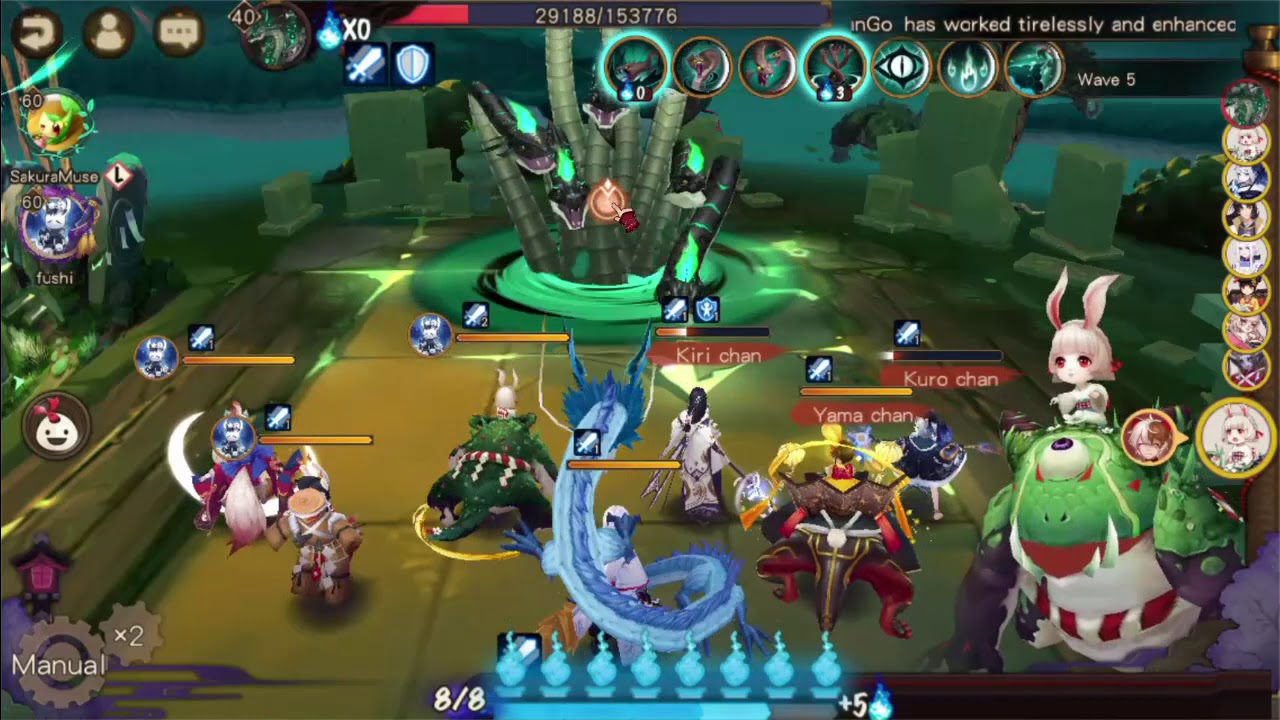 Onmyoji Ultimate Orochi Team Build - YouTube