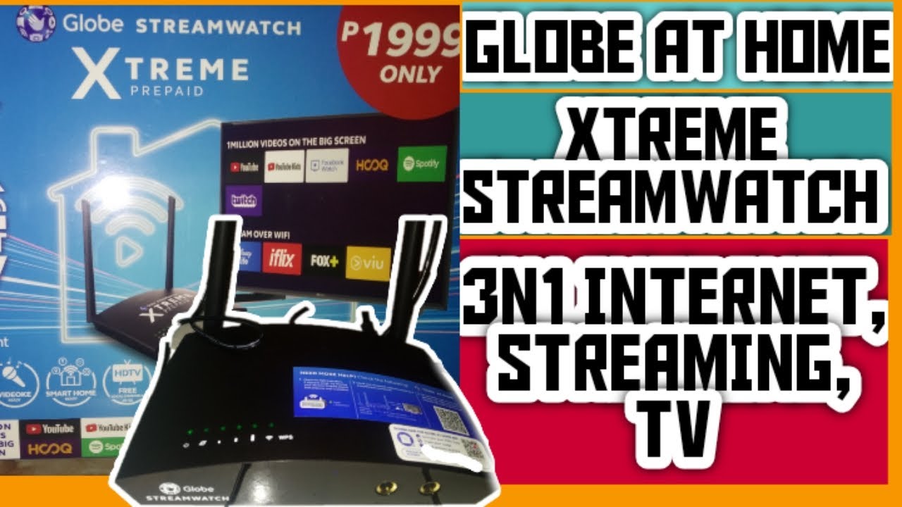 # GLOBE AT HOME XTREME 3N1 WIFI | UNBOXING TAGALOG REVIEW - YouTube