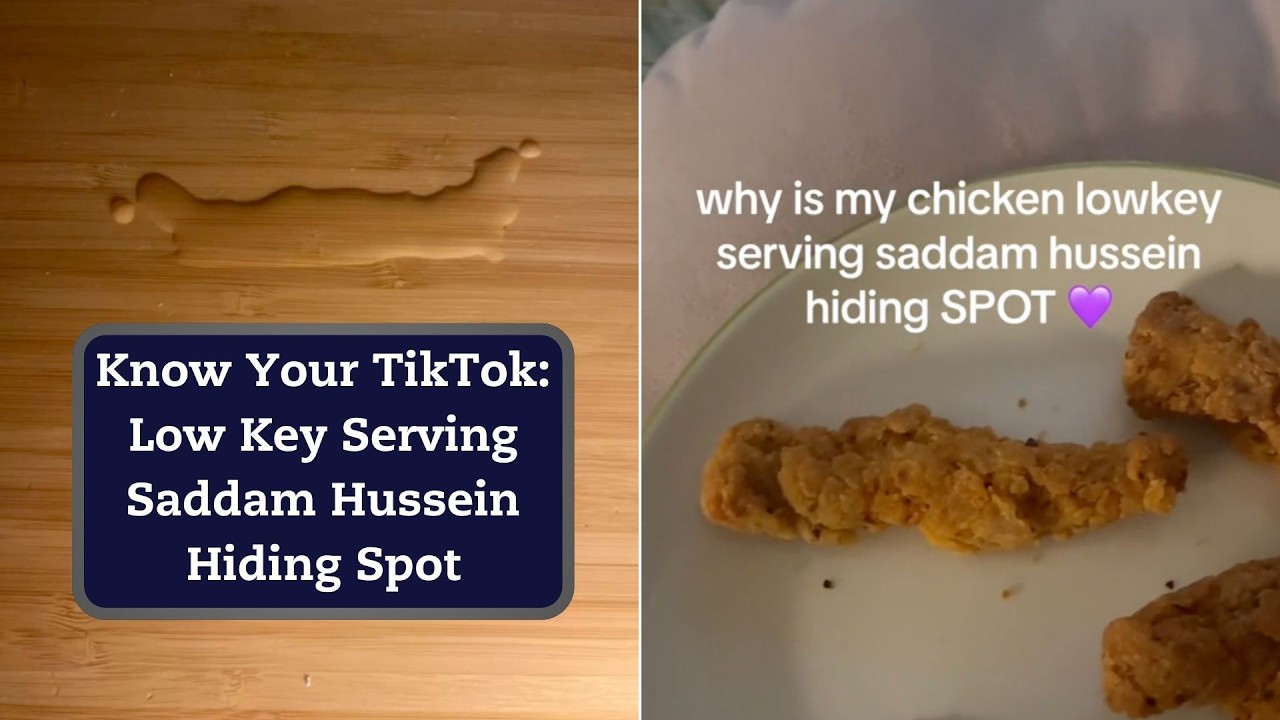 Why Are TikTokers Showing Random Things "Low Key Serving Saddam Hussein ...