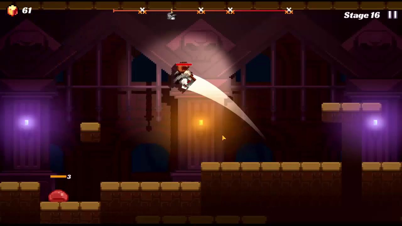 Jumping Shot - Jump Knight Gameplay || Android Arcade Game - YouTube