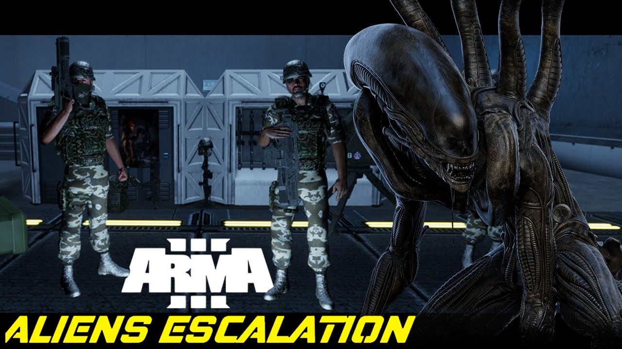 ARMA 3 | ALIENS ESCALATION | NUCLEAR STRIKE ON XENOMORPHS - YouTube
