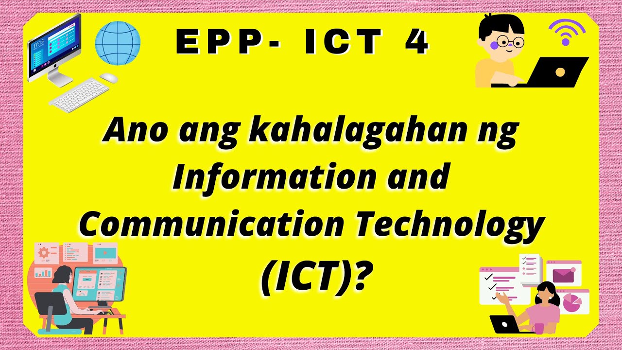 EPP 4 Grade 4 Basic Computer Operations ICT Information and ...
