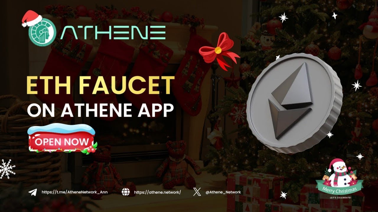 Hướng dẫn Nhận ETH Phí Gas Mạng Athene Parthenon Từ App. - YouTube