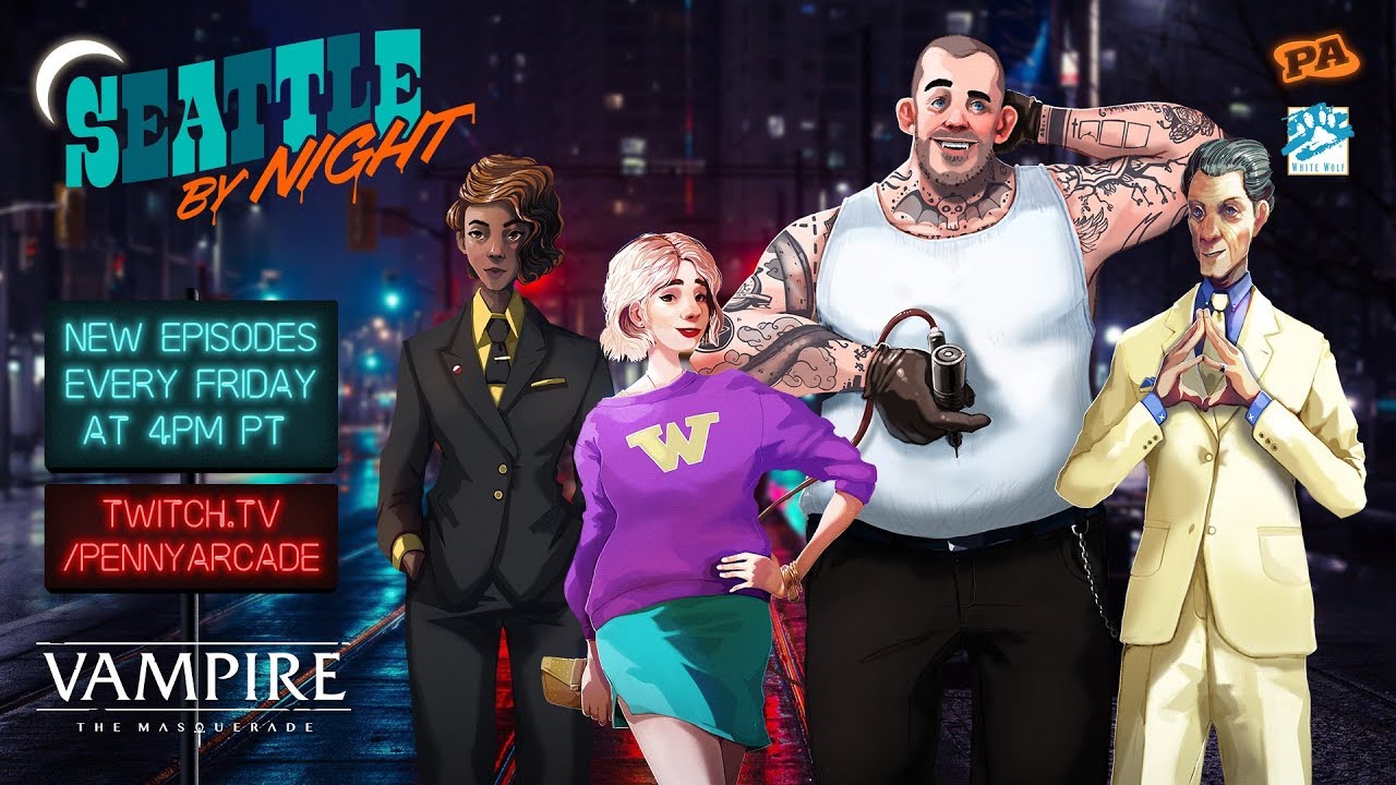 Vampire: The Masquerade: Seattle By Night Episode 1 - Immortality - YouTube