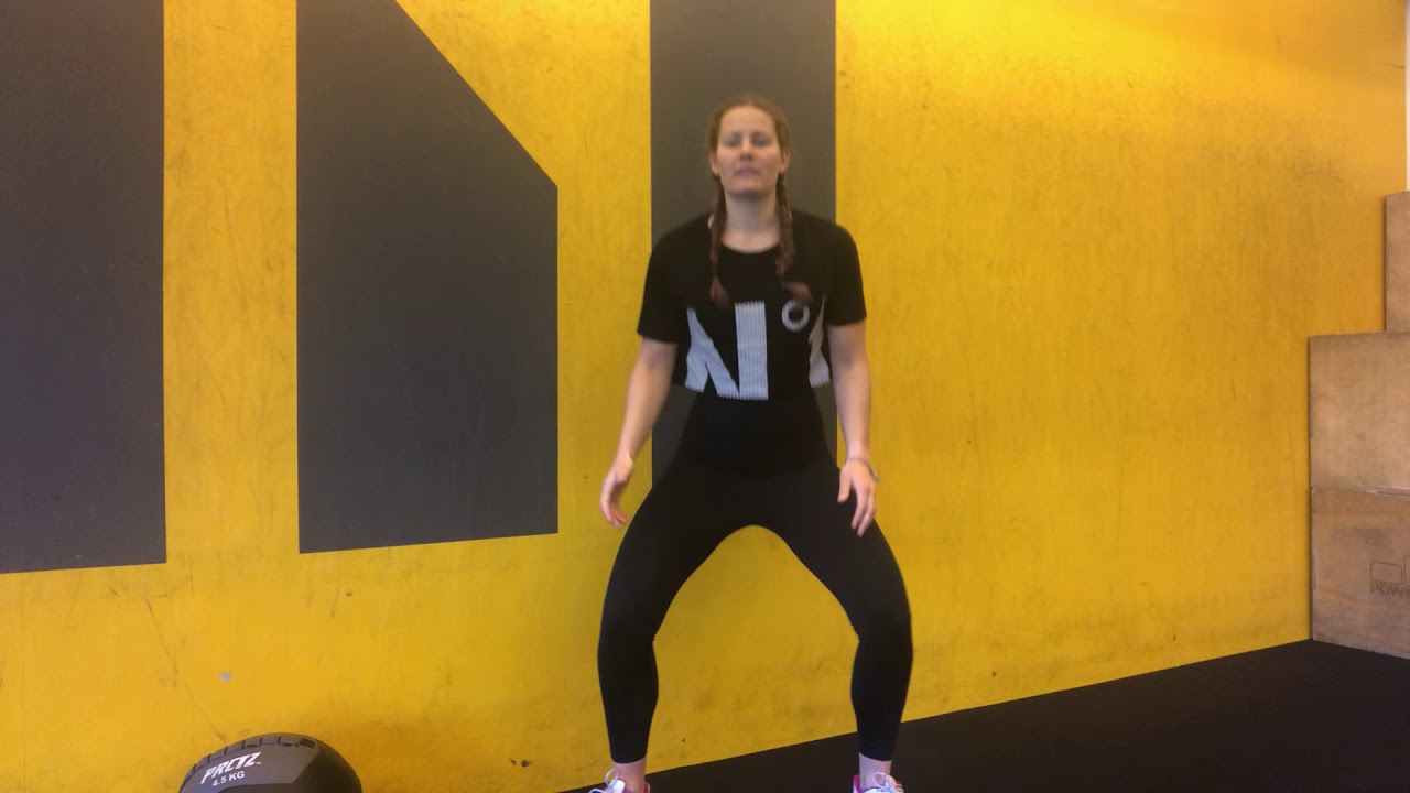 Sumo Squat Stretch - YouTube