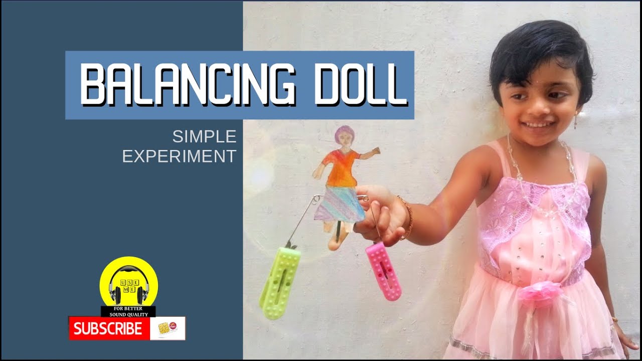 BALANCING DOLL- CENTER OF GRAVITY - YouTube