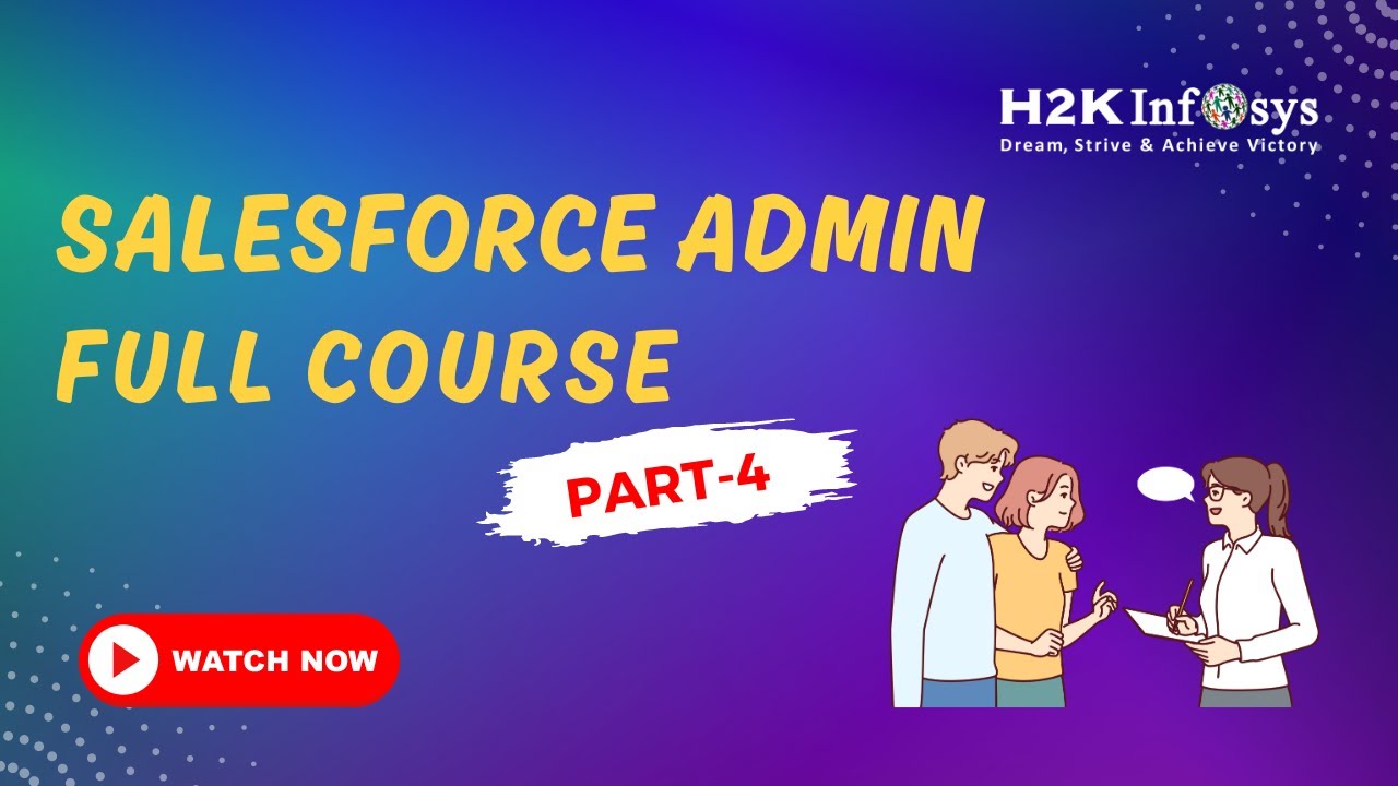 Advanced Salesforce Admin Class Part 4 | H2KInfosys - YouTube