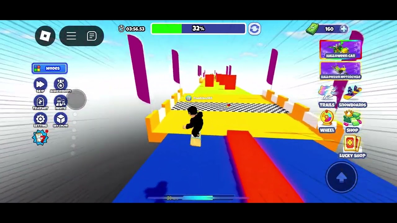 iphone 16 Roblox Snowboard Obby Max Graphics - YouTube