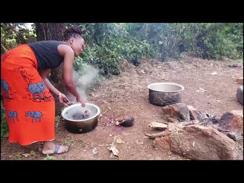 Chicken Slaughter and  Cooking‼️African Village wife Life