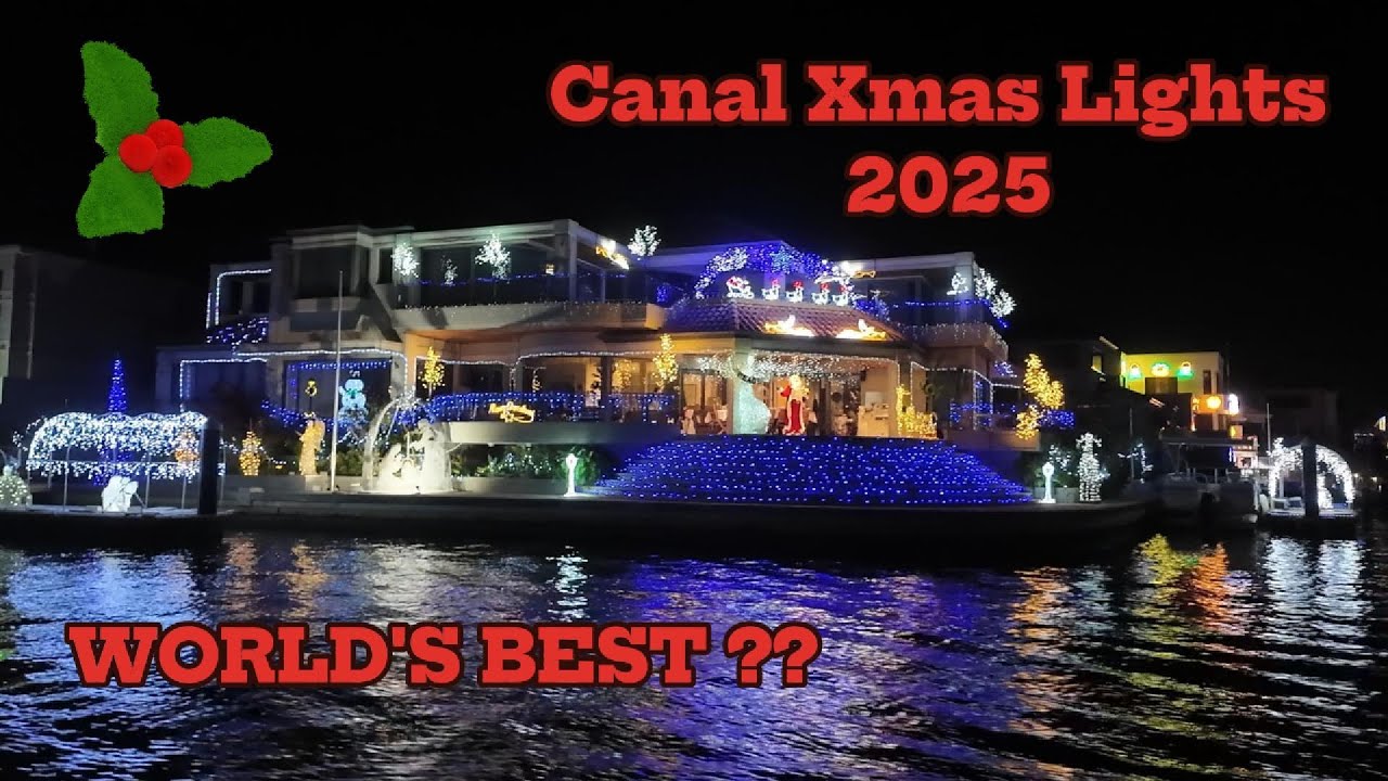 BEST Canal Lights in the World? Australia? Perth? See the spectacular ...