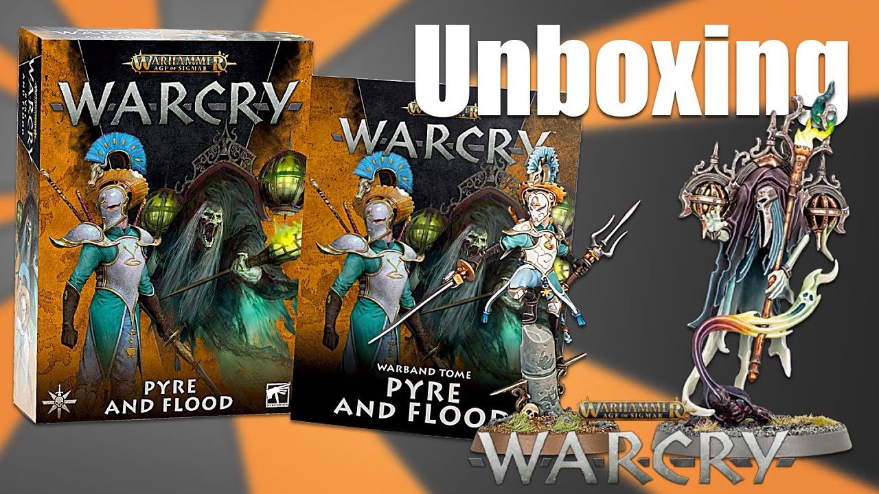 UNBOXING Warcry: Pyre & Flood Warhammer Age of Sigmar #boardgames - YouTube