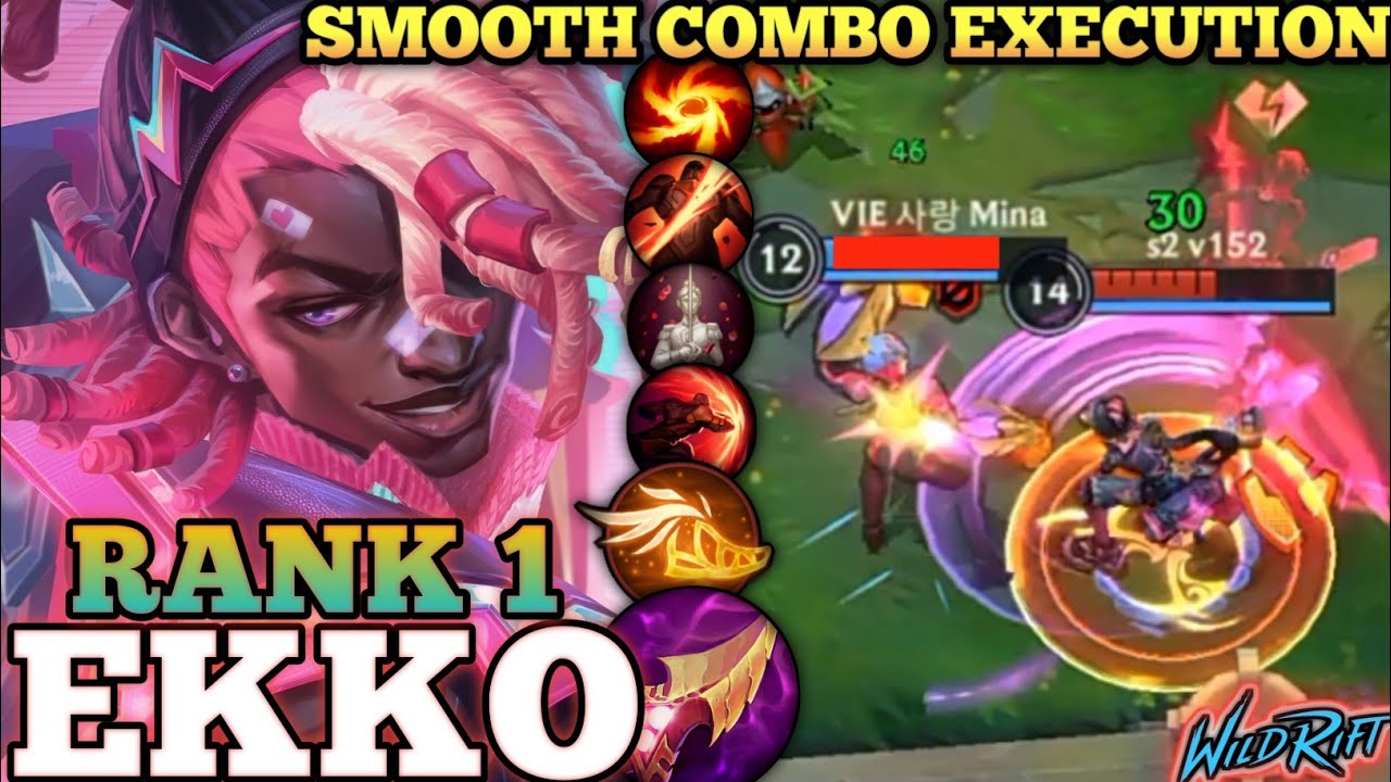 EKKO PERFECT GANK EXECUTION! BEST JUNGLE META BUILD ABUSE - TOP 1 ...