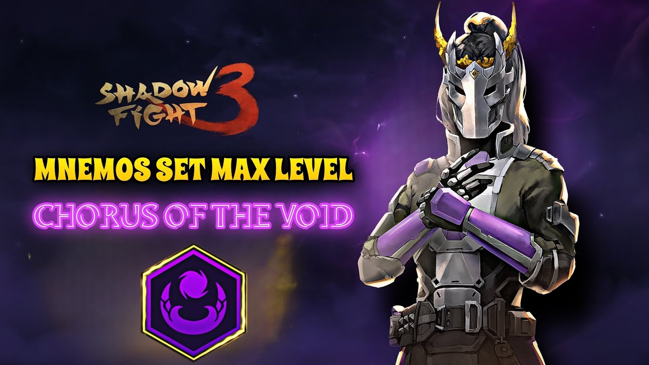 Max Level Mnemos Set Chorus of the Void 🔥 Level 6 (4k 60FPS) - Shadow Fight 3 - YouTube