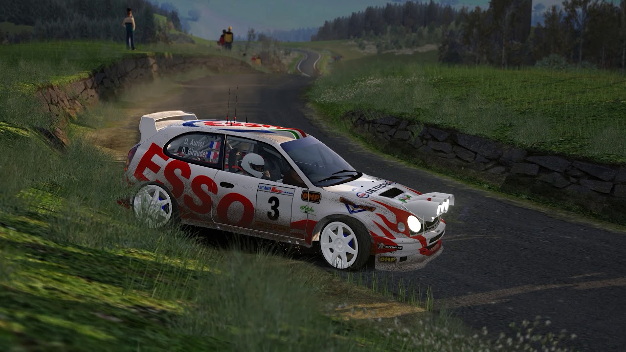 Assetto Corsa TOYOTA COROLLA WRC - YouTube
