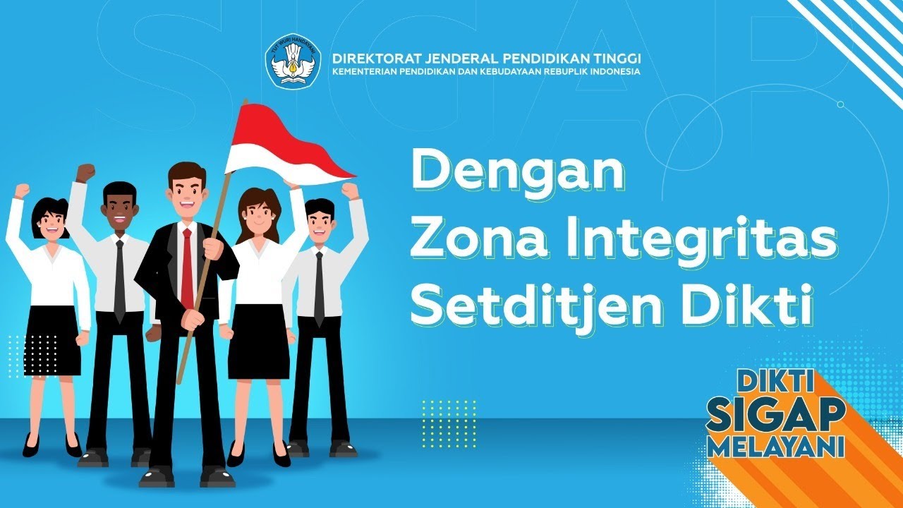 Pencanangan Zona Integritas Menuju WBK/WBBM Setditjen Dikti - YouTube