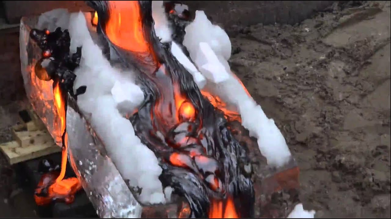Cooking Steak with Lava - YouTube