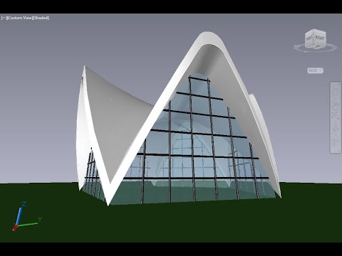 Organic Modeling By AutoCAD 3D - YouTube