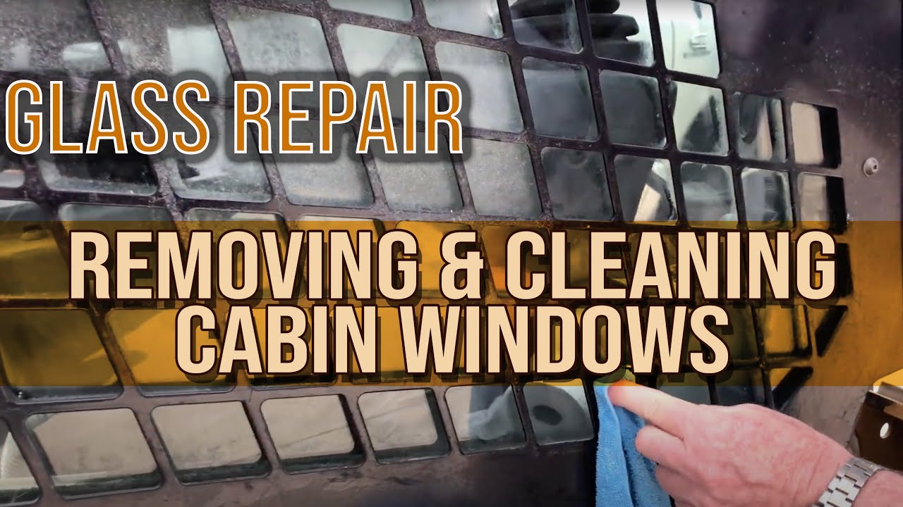 Removing / Cleaning Seals & Window - Repairs for CAT 299D - YouTube