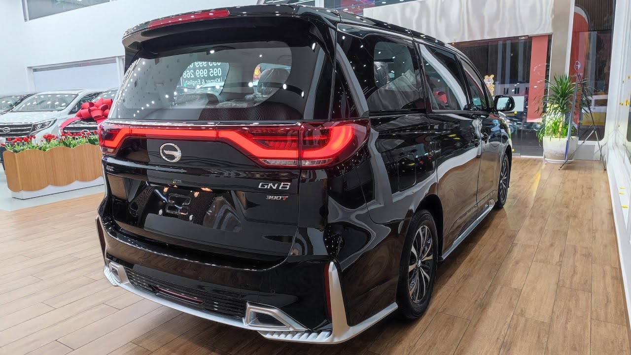 New GAC Trumpchi GN8 2.0T MPV 2023 - Black Color - YouTube
