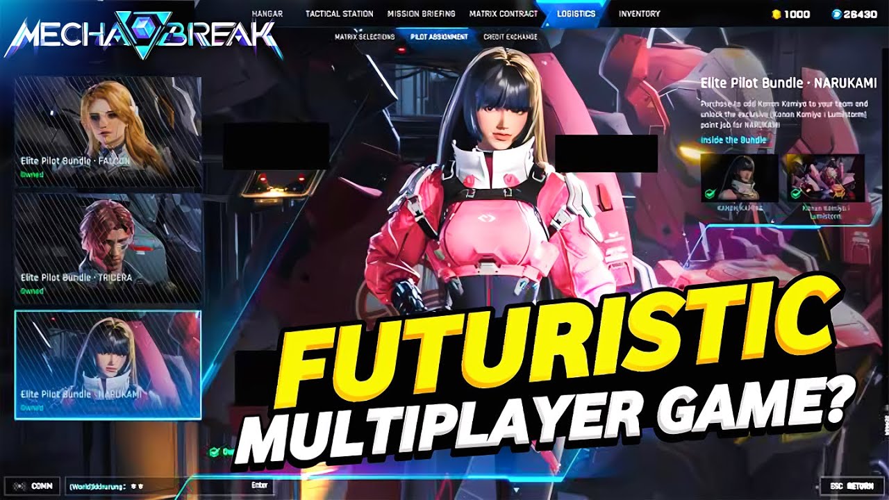 New Multiplayer Mecha BREAK New Generation Game? - YouTube