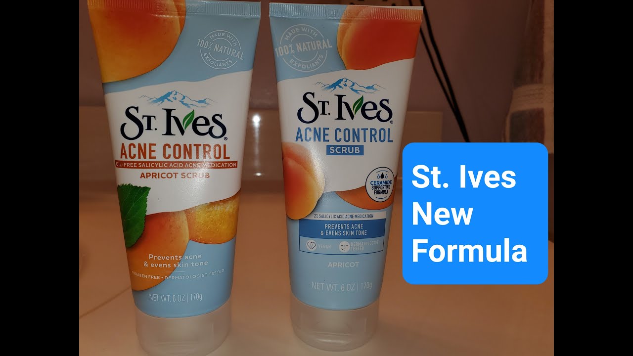 St. Ives Acne Control New Formula! | Still the Same Great Product ...