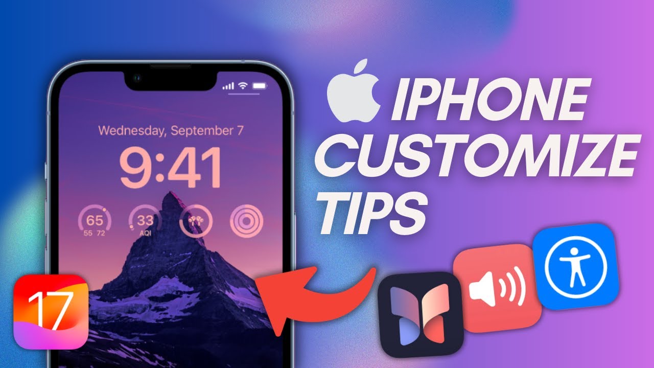 Ultimate iPhone Customization Tips for iOS 17+ - YouTube