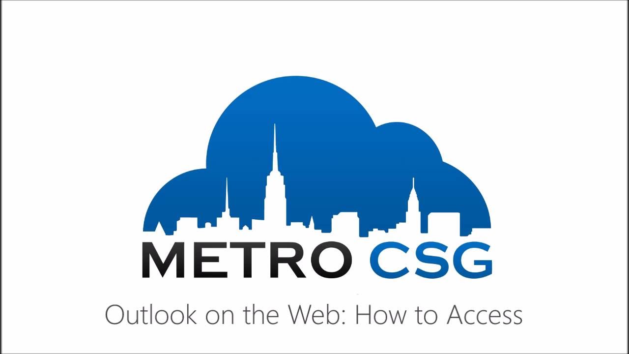 How To Access Outlook On The Web YouTube How To Access Outlook On The Web YouTube