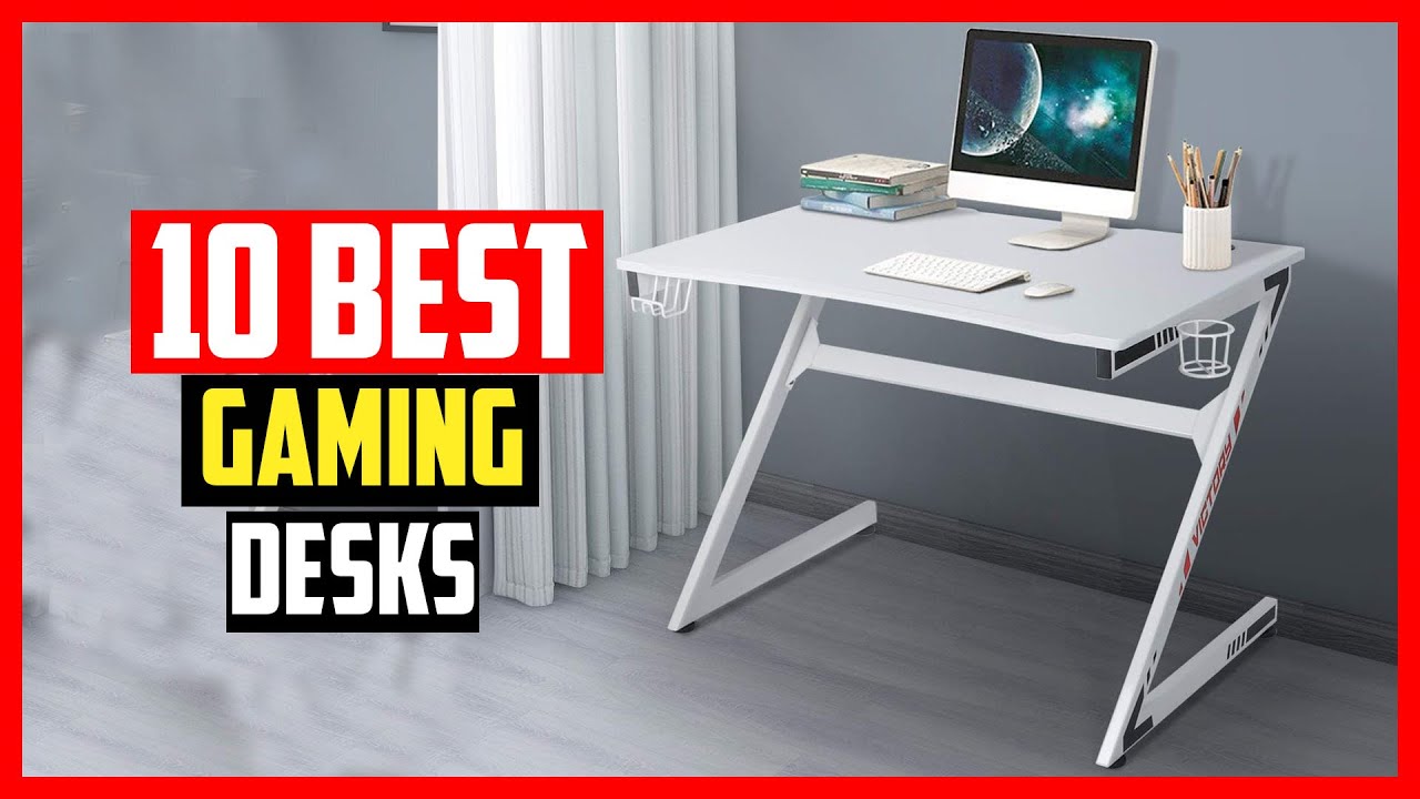 Top 10 Best Gaming Desks in 2024 Reviews - YouTube