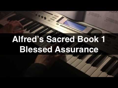 Blessed Assurance - Alfred's Basic Sacred Book 1 - YouTube