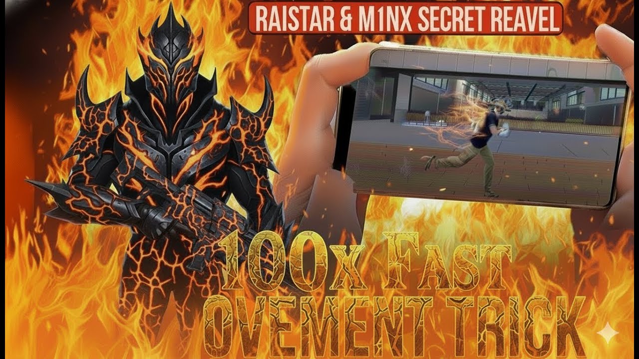 🚀 100X FAST Movement Trick Free Fire ⚙️ Super-Speed Gameplay & Pro ...