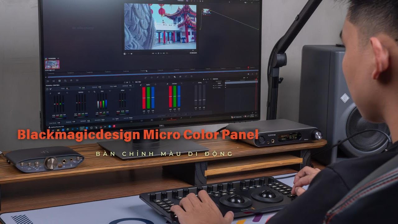 Davinci Resolve Micro Color Panel | 14.480.000 cho bàn chỉnh màu di ...
