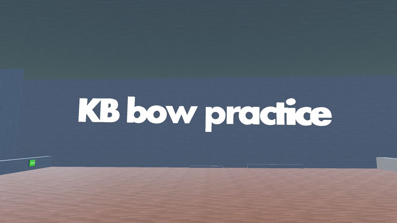 KB bow practice trailer (updated) - YouTube