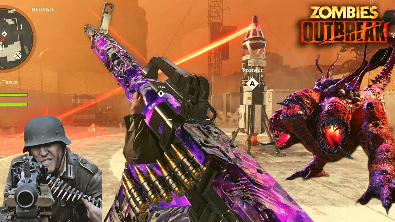 Most satisfying machine gun German MG82 | COD: Cold War Zombies ...