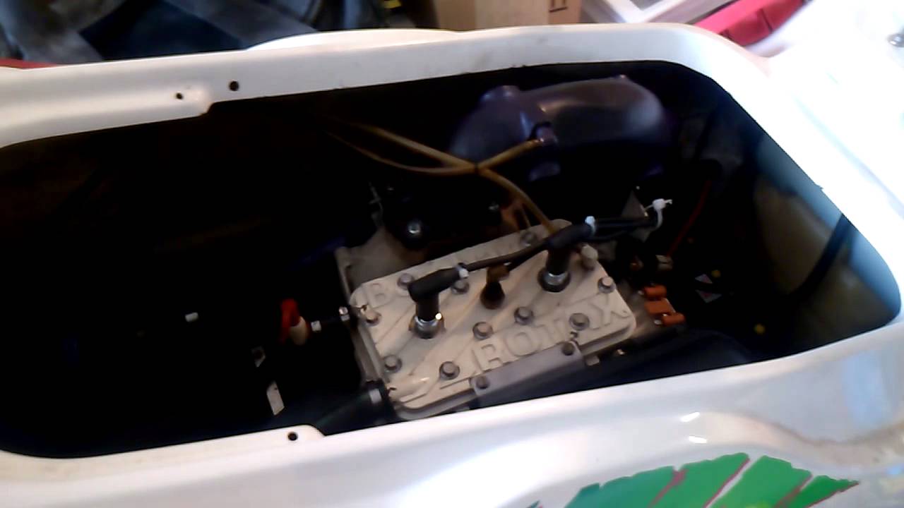 Seadoo 93 XP 657X Engine - YouTube