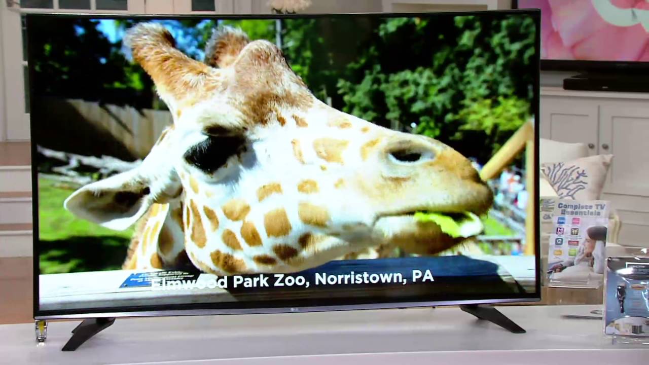 LG 58" 4K Ultra High Definition Smart TV w/ App Package on QVC - YouTube