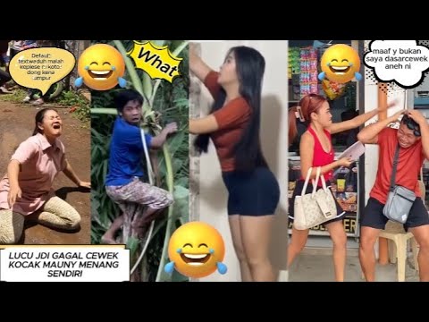 KEBURU BANGUN JADI GAGAL CEWEK JAIL MAUNYA MENANG SENDIRI KOCAK
