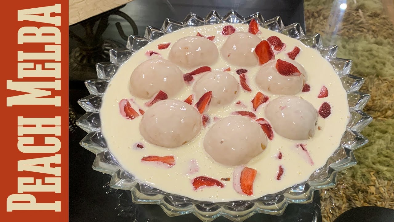 Classic Peach Melba / How to make Peach Melba - 2020 - YouTube