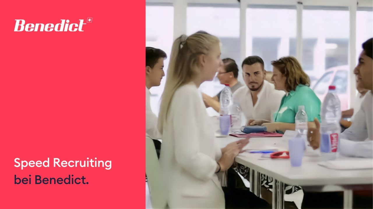 Speed Recruiting bei Benedict. Wo Lernende und Praktikumsbetriebe ...