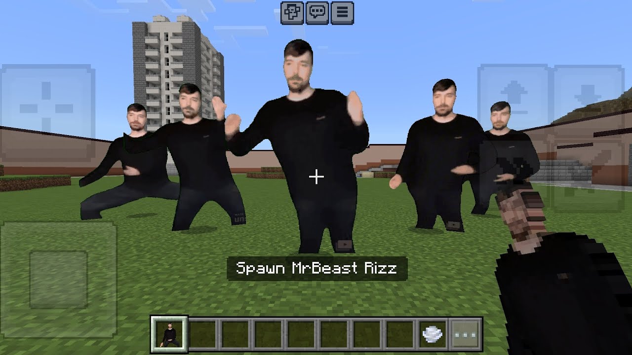 Mr Beast Rizz Nextbot Added | MCPE | CN_Part16_Addon - YouTube